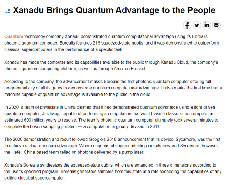 Xanadu China Confirms Vitaliano’s “Qubits” Used in Human/Cloud Quantum Computing – Civilian ...